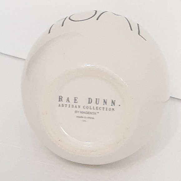 Rae Dunn | Accents | Rae Dunn Home Vase White With Black Letters ...